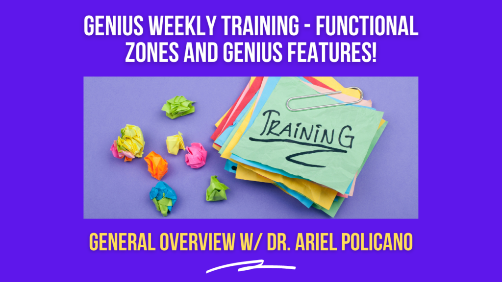 Let’s review the new features of the Genius! – review with Ariel ...